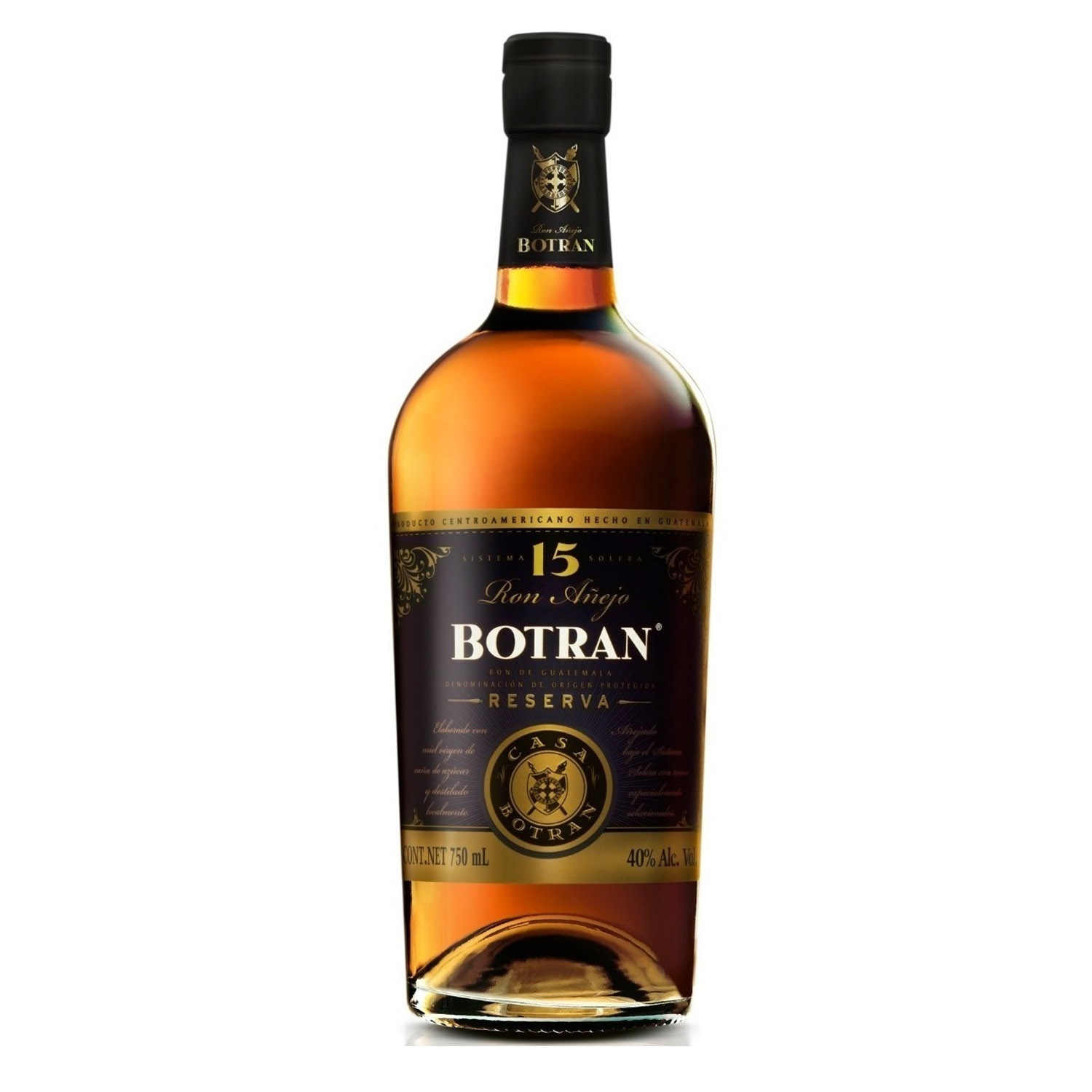 Botran 15 años - Quirino Bebidas